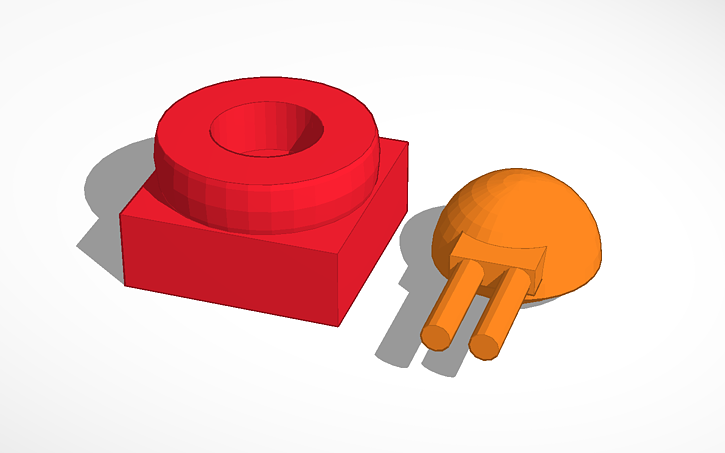 3D design Simple Turret - Tinkercad