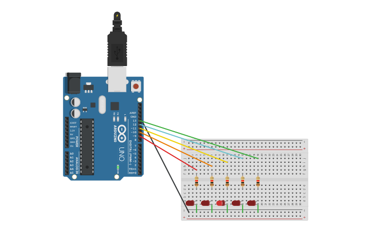Circuit design Caio_H - Desafio 3 | Tinkercad