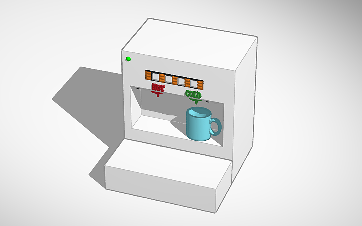 3D design AUTOMATIC WATER DISPENSER - Tinkercad