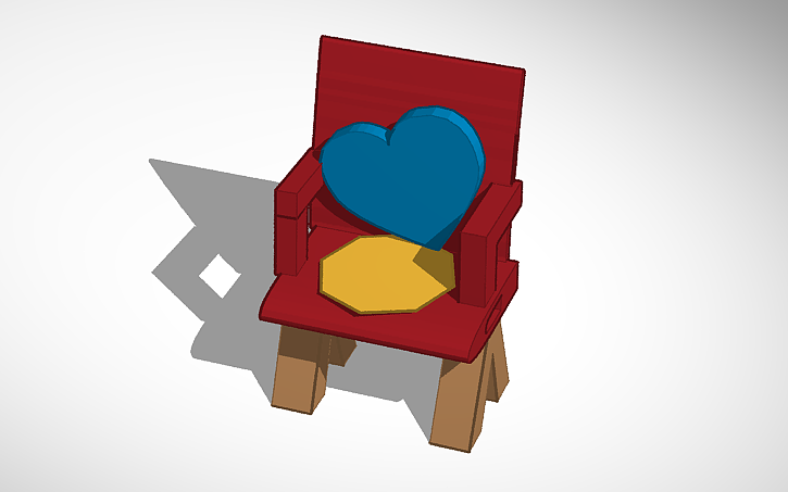 3D design chair | Tinkercad