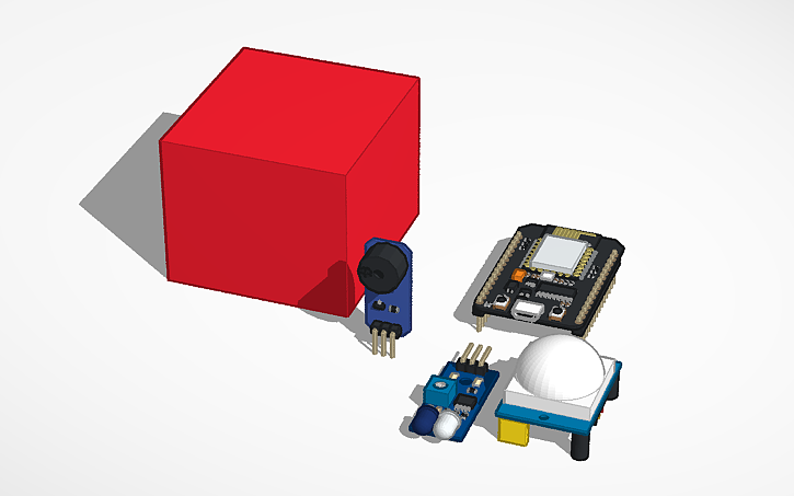 3D design CASE - Tinkercad