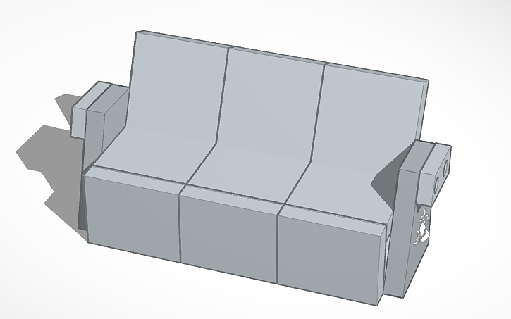 3D design Couch Genius | Tinkercad