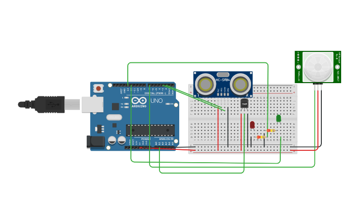 Circuit design Tarea:TinkerCad-2 | Tinkercad
