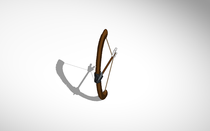 3D design Bow and Arrow | Tinkercad