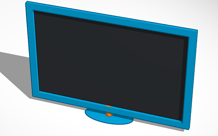 3D design TV - Tinkercad