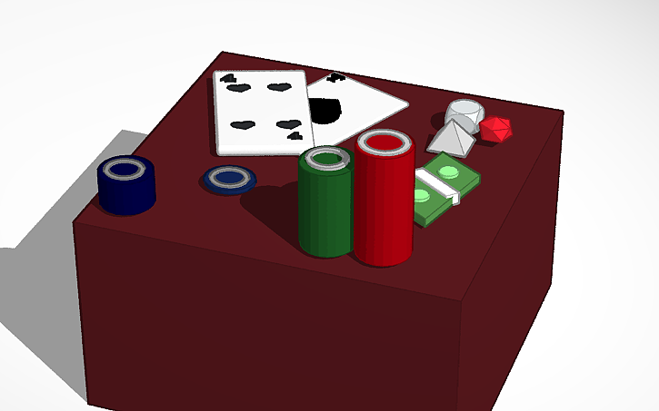 3D design cards. - Tinkercad