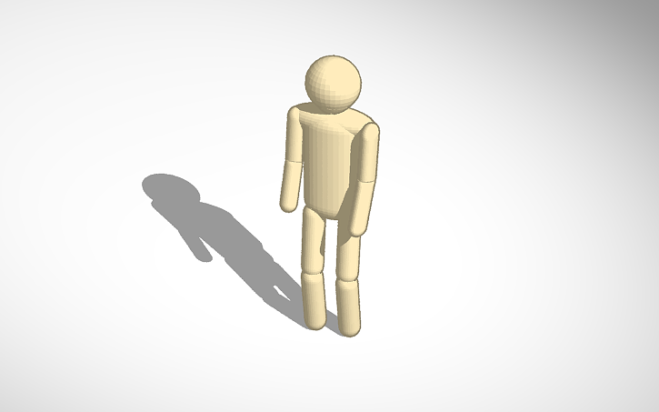 3D design man | Tinkercad