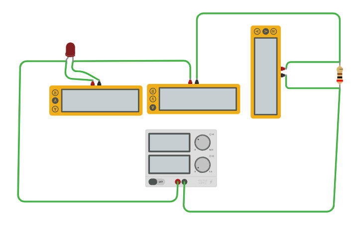 Circuit design circuito simple - Tinkercad