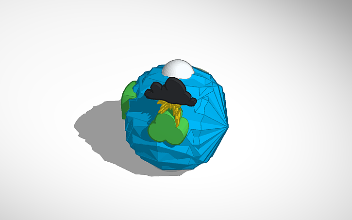 3D design The Earth | Tinkercad