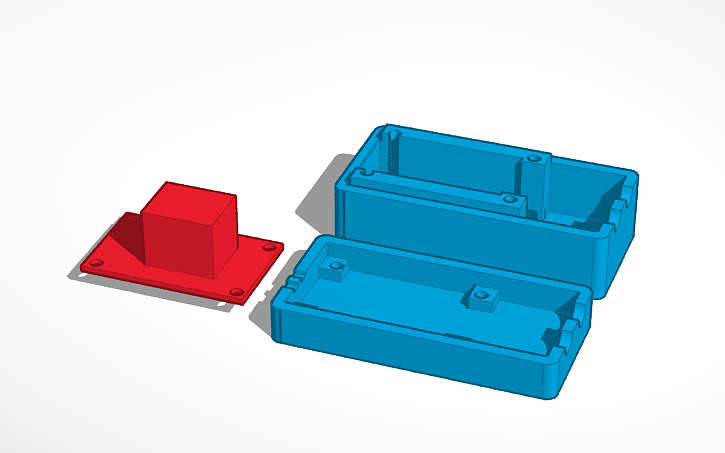 3D design Relay Module Enclosure - Tinkercad