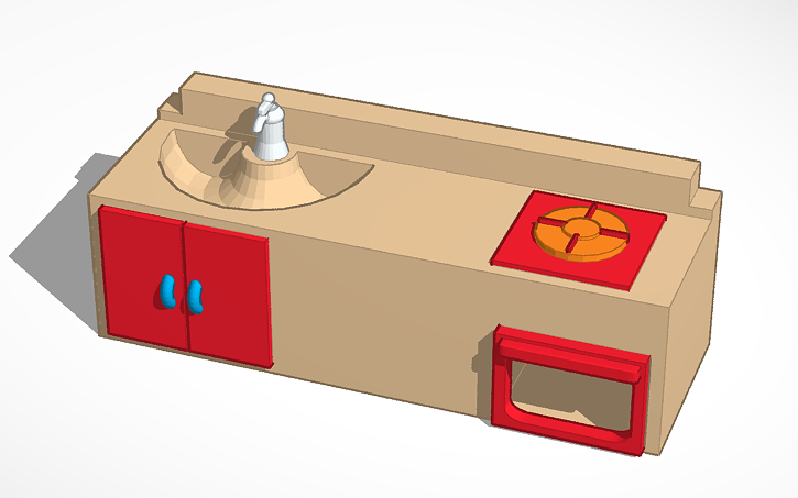 3D design 김혜원의 씽크대 | Tinkercad