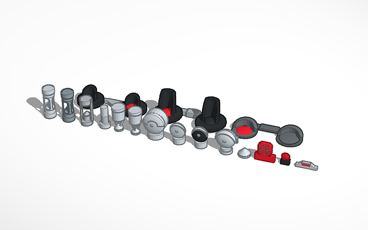 3D design My New Railroad Crossing Parts - Tinkercad