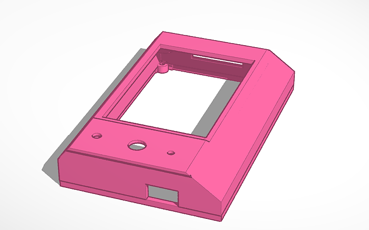 3D design btt tft35 mount on base v2 | Tinkercad