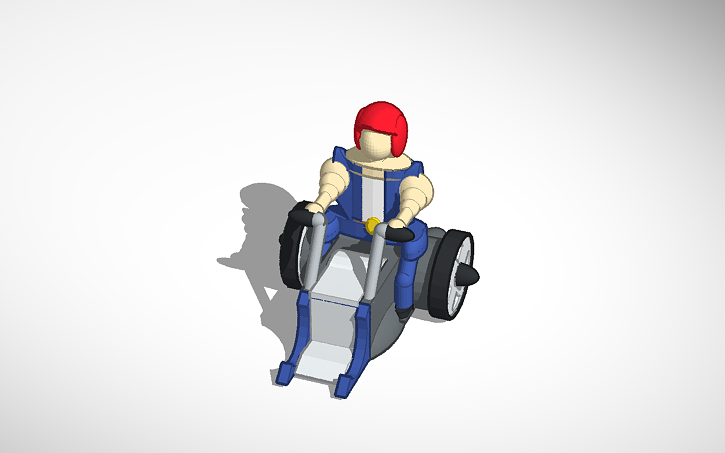 3D design Wheelie - Tinkercad