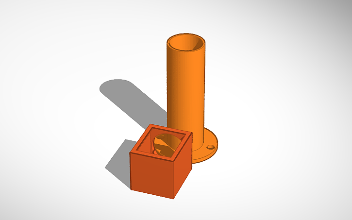 3D design Traffic light - Tinkercad