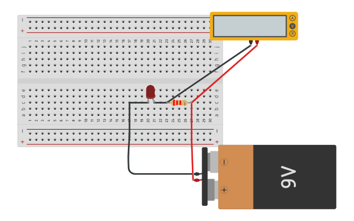 Circuit design Arduino simulation - Tinkercad