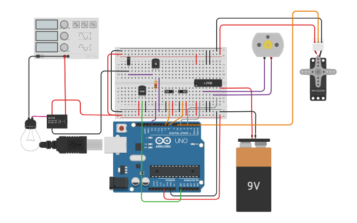 Circuit design DESAFIO 4 - Tinkercad