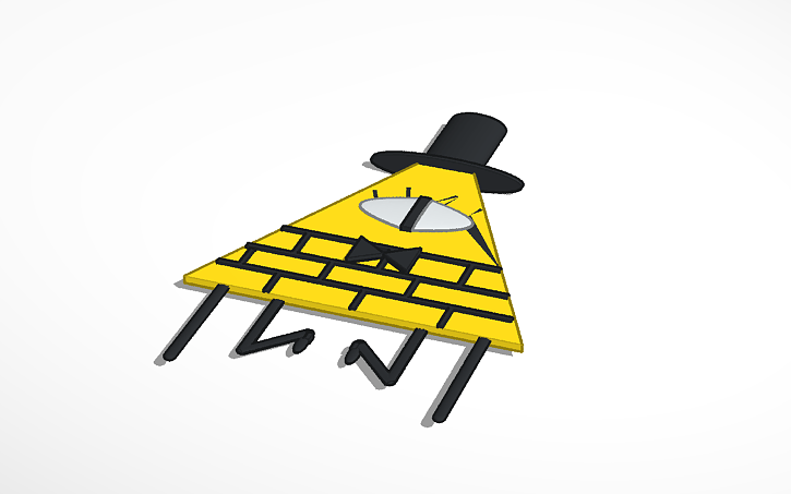 3D design Bill Cipher | Tinkercad
