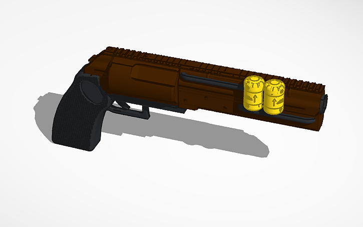 3D design My revolver - Tinkercad