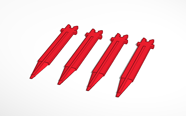 3D design Pipe Holders for irrigation dripping system - Tinkercad