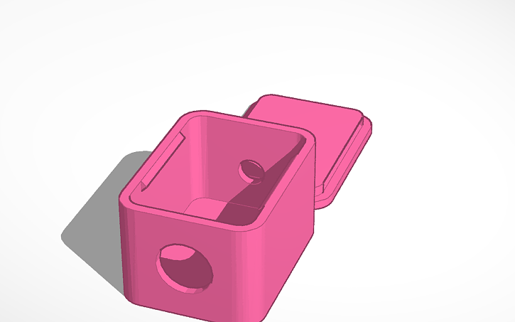 3D design snap box - Tinkercad