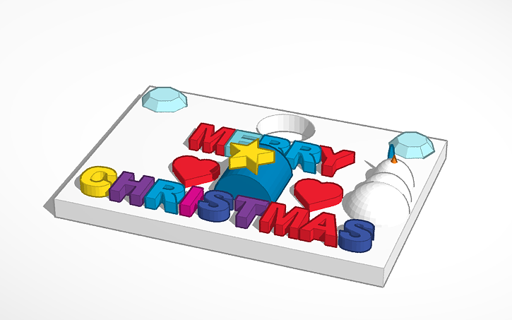 3D design Comanche 4th Erica D christamas - Tinkercad