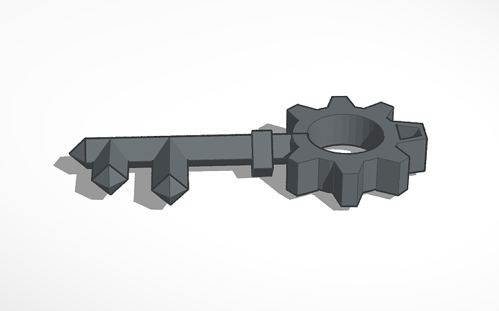 3D design TP Key - Tinkercad