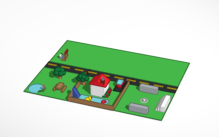 3D design Neighborhood | Tinkercad