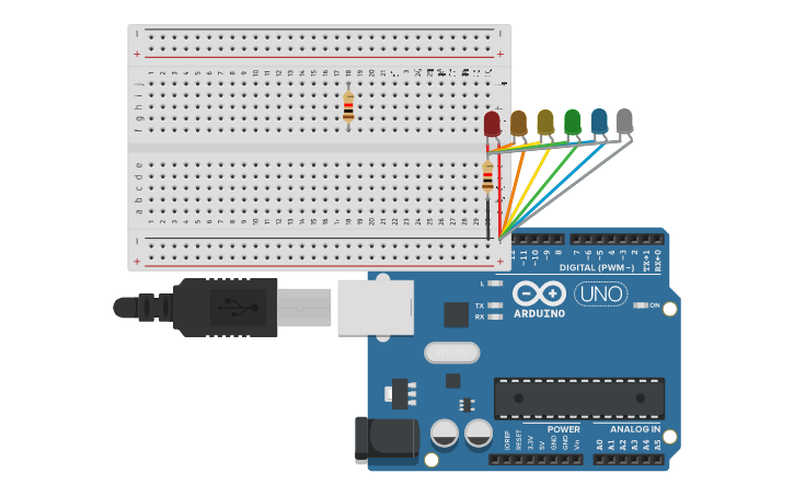 Circuit design Mi proyecto arduino - Tinkercad