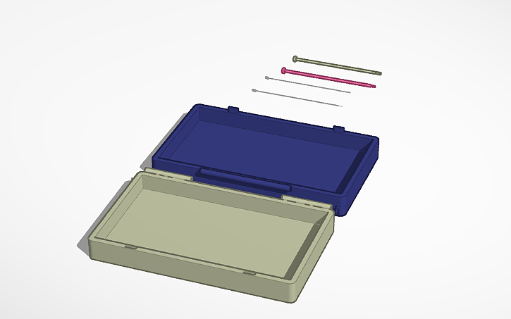 3D design Keyboard Case - Tinkercad
