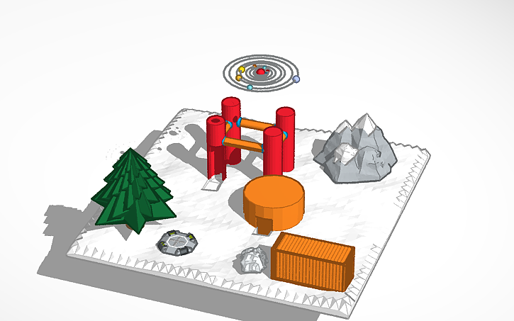 3D design MindLab Edu GR gym 3 - Tinkercad