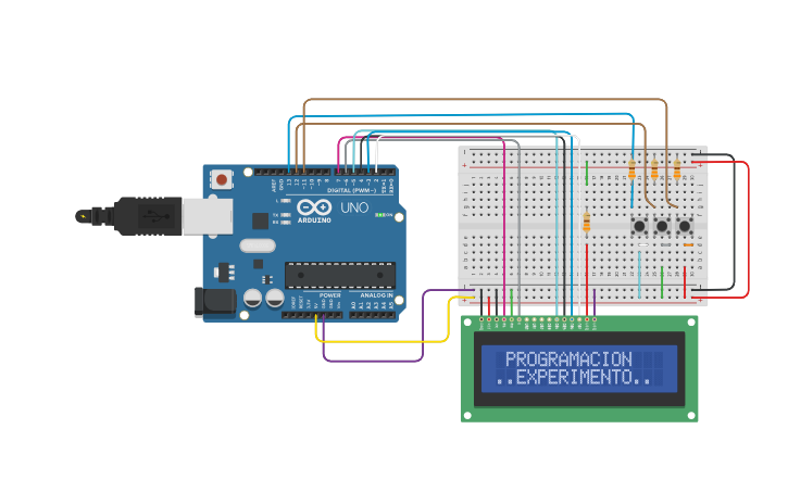 Circuit design Lección final del curso de arduino | Tinkercad