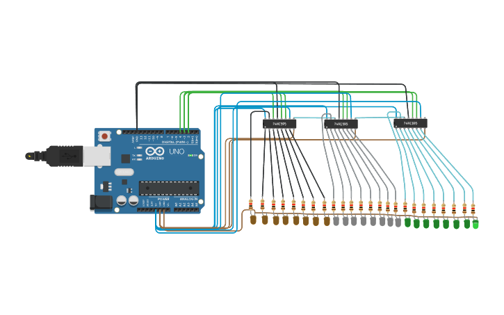 Circuit design Amazing Rottis - Tinkercad