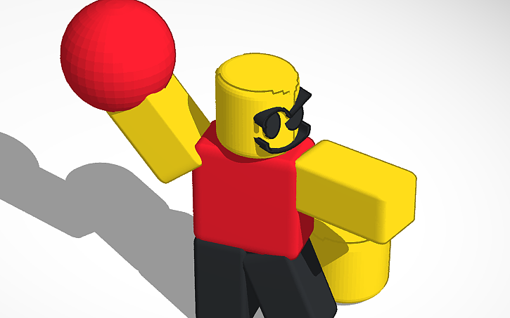 3D design roblox baller | Tinkercad