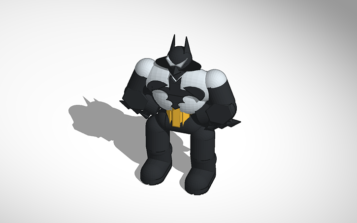 3D design BATMAN - Tinkercad