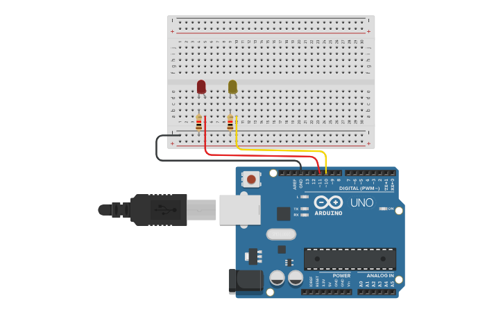 Circuit design Group 2: ACTIVITY 1 - Tinkercad