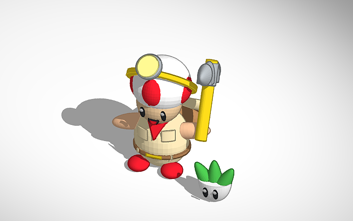 3D design Captain Toad | Tinkercad