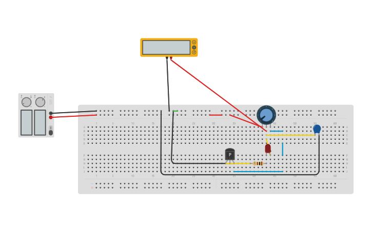 Circuit design simulador, termistor NTC C/NJT HENRY CRUZ MAZA - Tinkercad