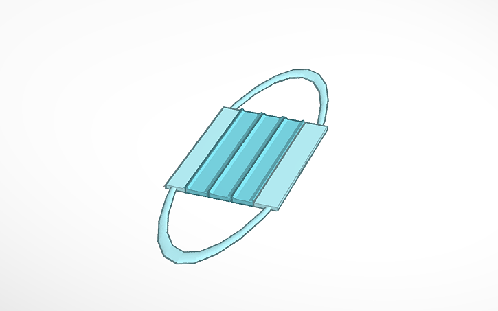 3D design Mask - Tinkercad