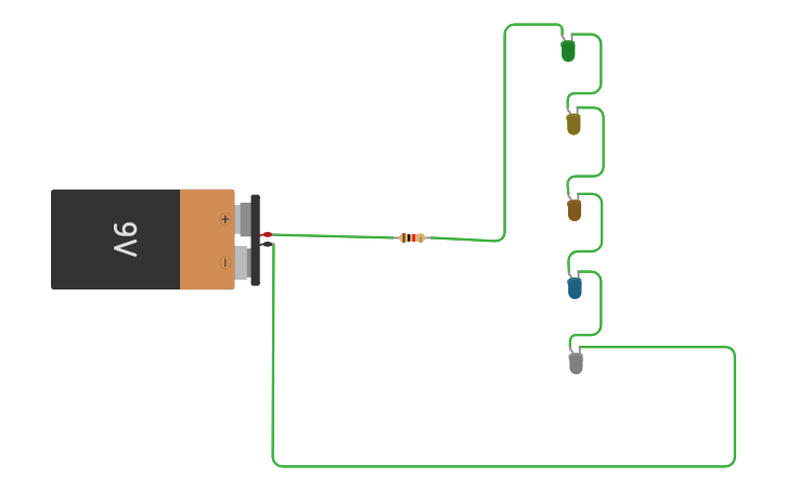 Circuit Design Circuit Using Resistors And Led Parllel Tinkercad
