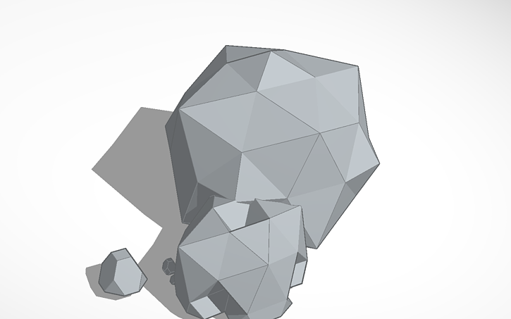3D design boulders | Tinkercad