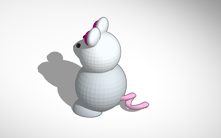 3D design Mouse practice - Tinkercad