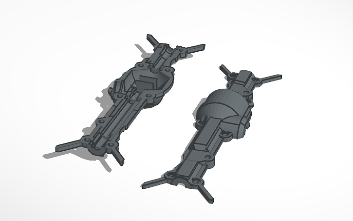 3D design 01 axle - Tinkercad