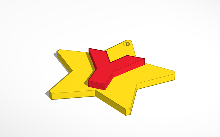 3D design Star - Tinkercad