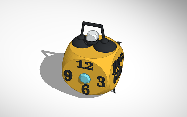 3d Design Alarm Clock Tinkercad