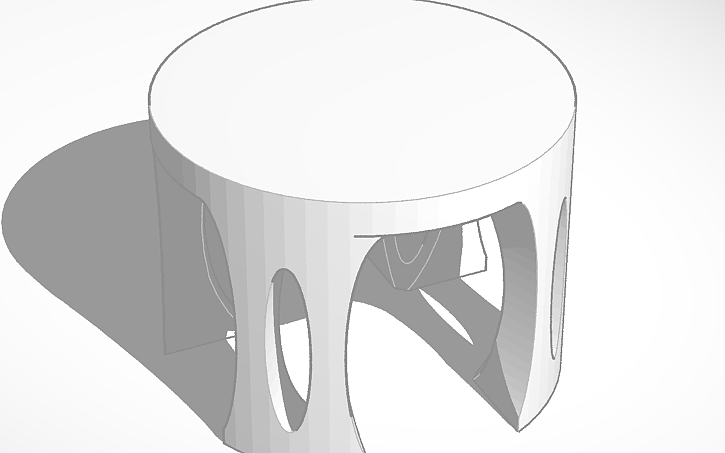 3D design Table - Tinkercad