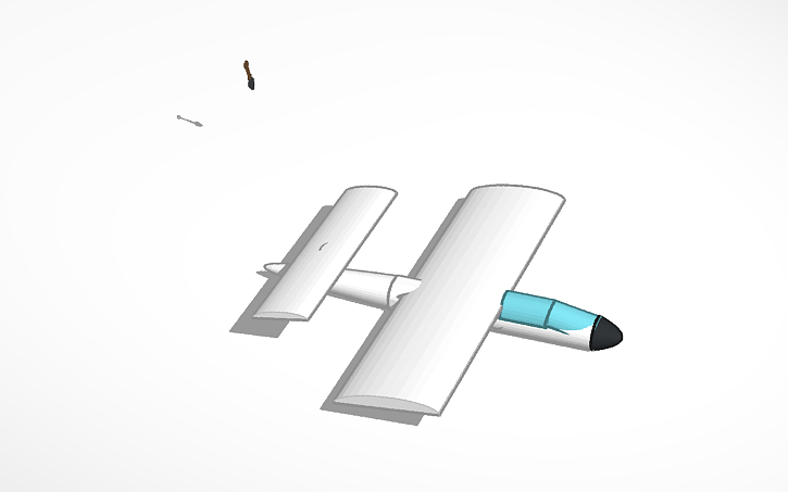 3D design plane - Tinkercad