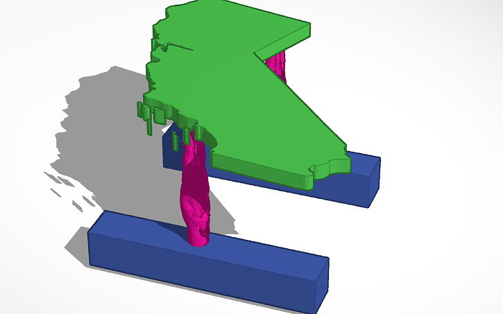 3D design California Desk | Tinkercad