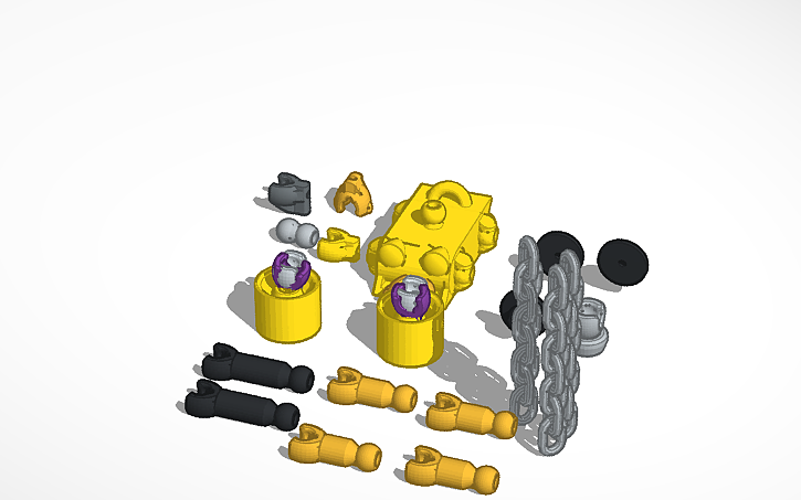 3D design Transforming Bot - Tinkercad
