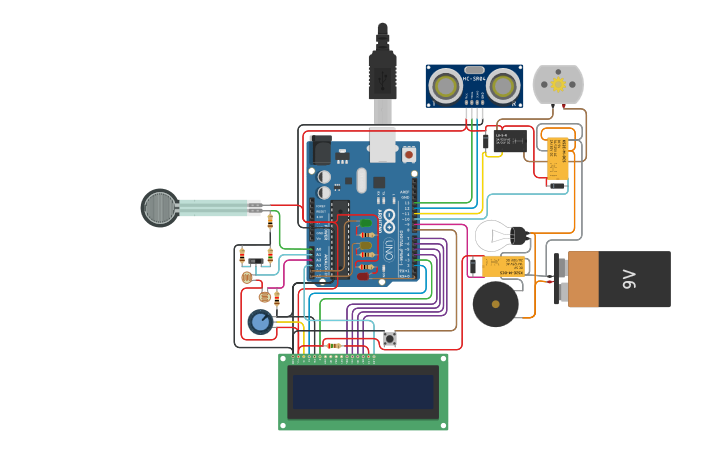 Circuit design Project_X10 | Tinkercad